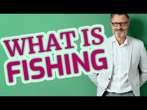 Fishing | Meaning of fishing