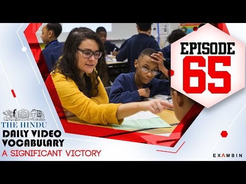 Vocabulary Episode 65 | Mandate , Civic, Squeak , Affirmation, Stake |THE HINDU Editorial Words