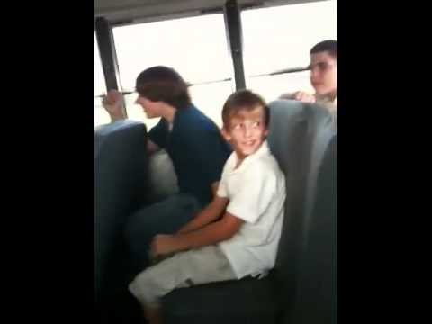Parker on the bus