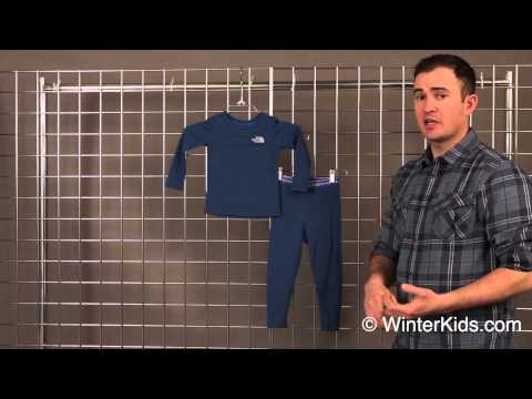 2013-2014 The North Face Toddler Boys Base Layer Set
