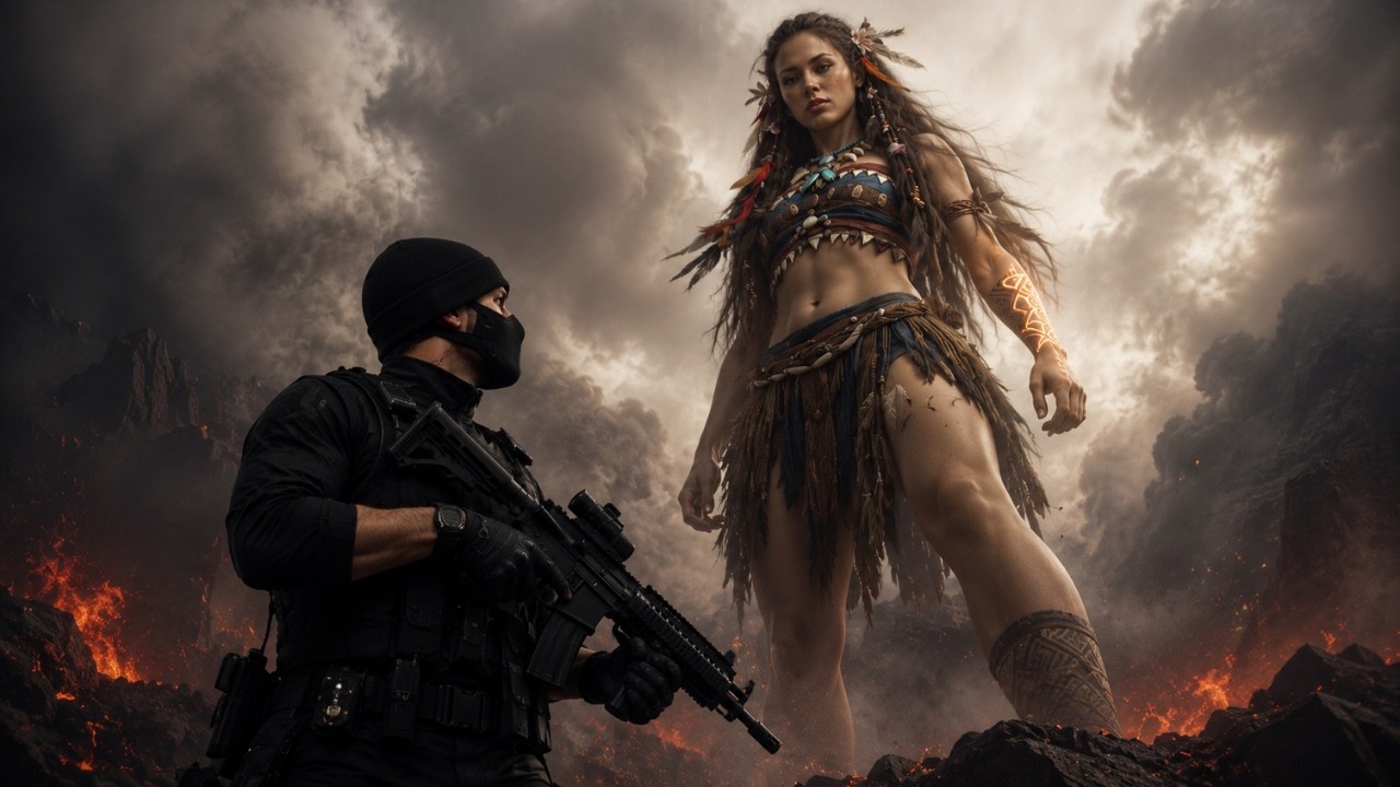 I was given the mission to execute the giantess. I changed my mind when I saw the mark on her arm.