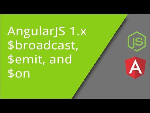Learn AngularJS using broadcast emit and on - Mind Luster
