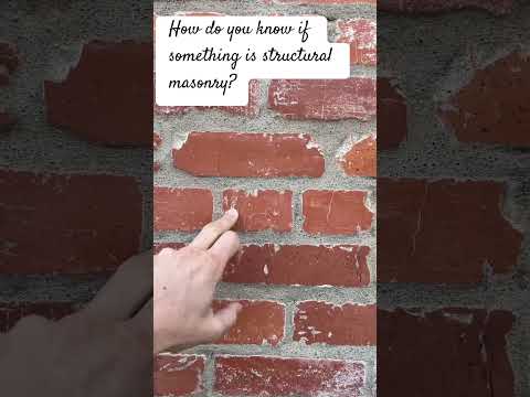 #1: Old Brick Construction Versus New: What’s The Difference? | construction #shortsfeed