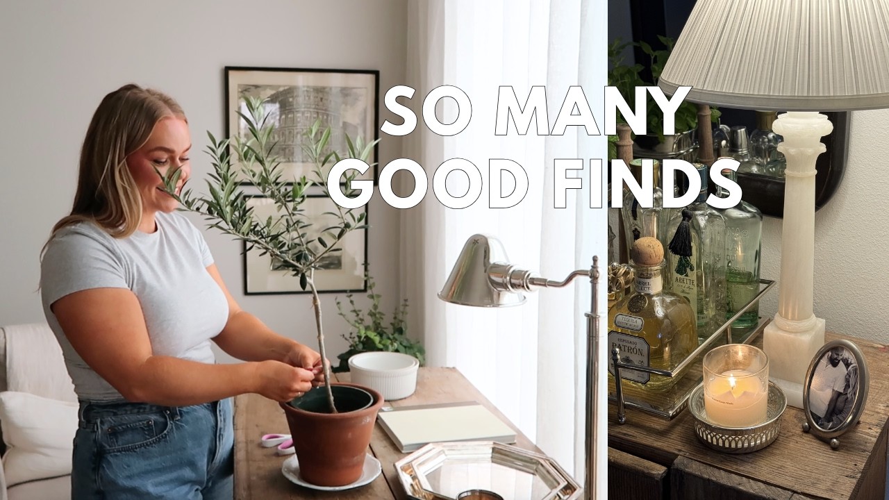 Thrift With Me + Vintage Home Decor Haul