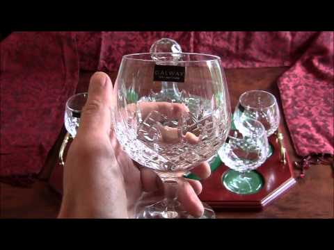 Galway Crystal Decanter Set