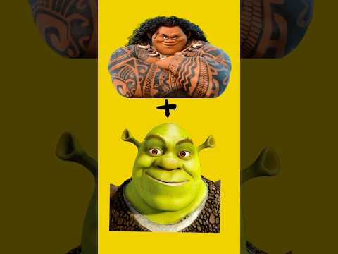 I Turned Maui Into Shrek #FanArt #Edited #Unofficial