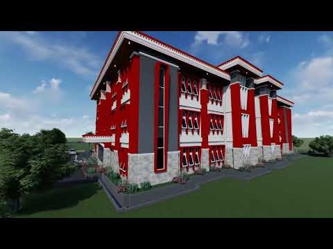 Animasi 3D Perpustakaan Universitas Musamus Merauke - Papua