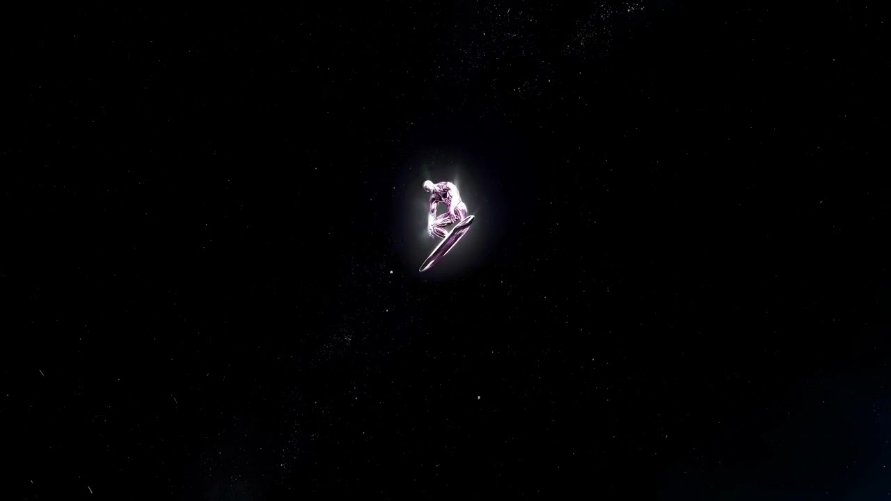 Silver Surfer in Space Live Wallpaper