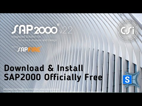 How to download and install SAP2000 | SAP2000 latest version