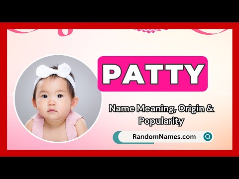 Patty - Baby Girl Name Meaning, Origin & Popularity - RandomNames.com