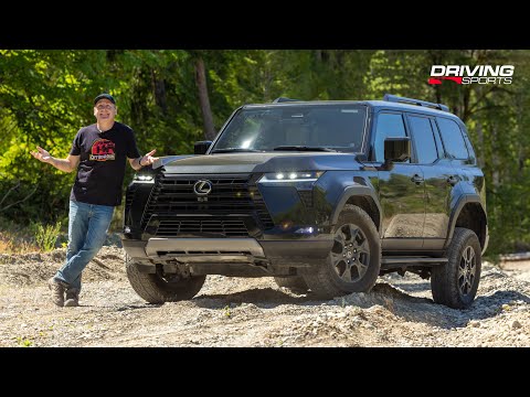 2024 Lexus GX550 Overtrail Mountain Test Course Off-Road Review