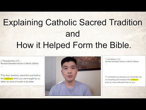 Explaining Catholic Sacred Tradition and How it Helped Form the Bible - Know Your Catholic Faith