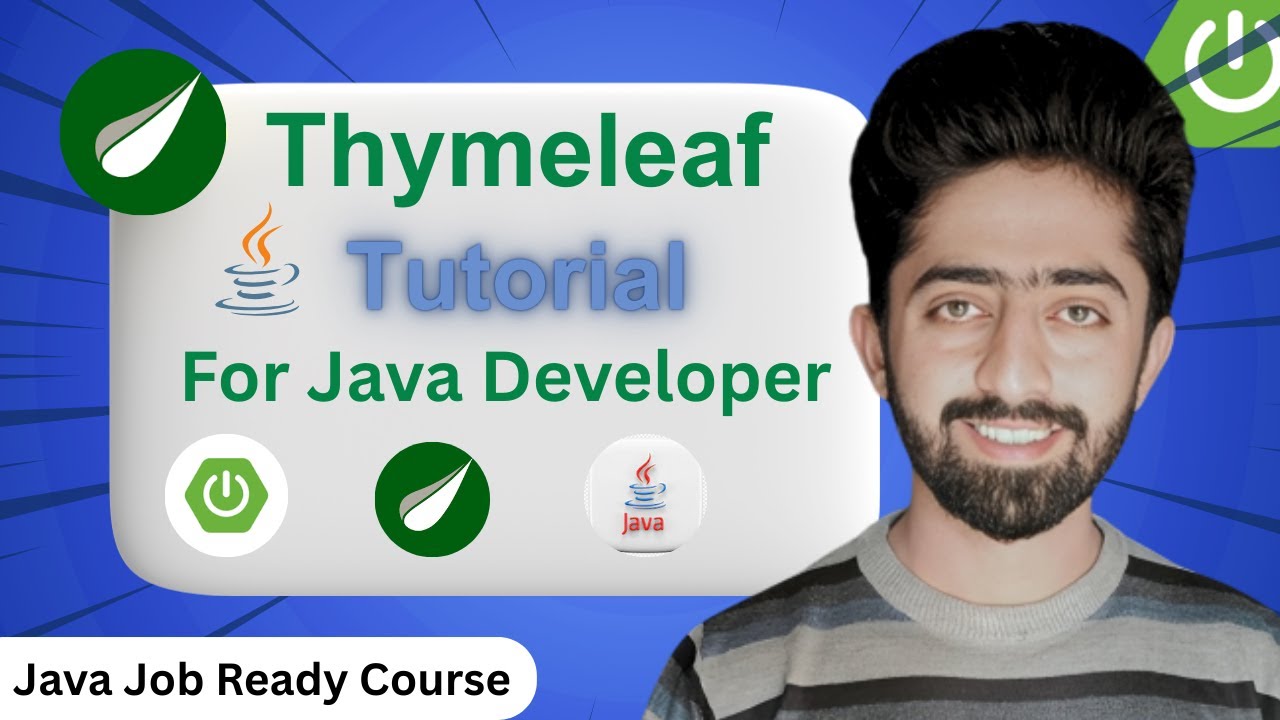 Spring Boot Thymeleaf Tutorial | Java Full Stack Development Course