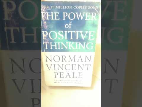 Power of positive thinking book review, Norman wincent Peale, power of positive thinking