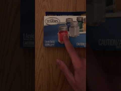 Testors acrylic paint review