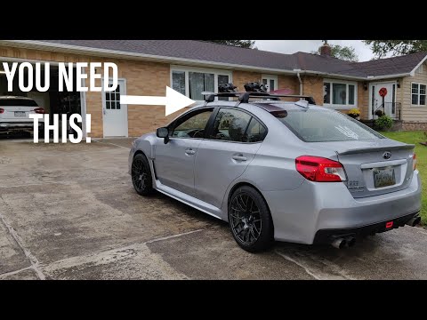Every Subaru WRX Should Have This! (Rhino Rack Install!)