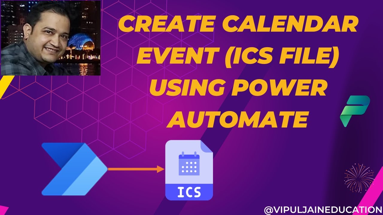 Power Automate: Send ICS file as attachment in email