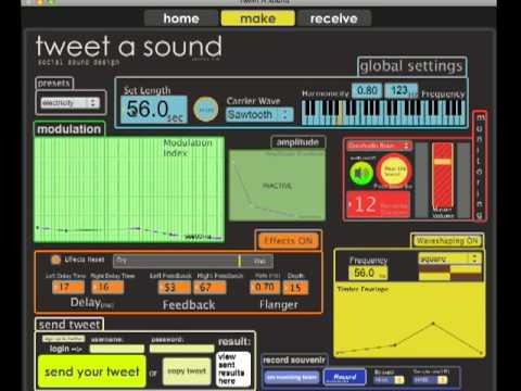 Tweet A Sound: Share Synth Sounds Via Tweeter – Synthtopia