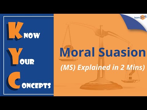 What is Moral Suasion | Moral Suasion Explained in 2 Minutes | KYC | By Amit Parhi