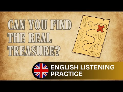 A Secret Map, a Hidden Treasure... and a Puppy? | Fun English Story for Beginners!