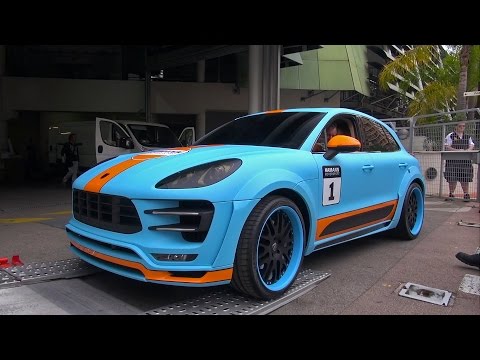 Porsche Macan Tuned by Hamann Gets Sports Gulf Racing Livery ...