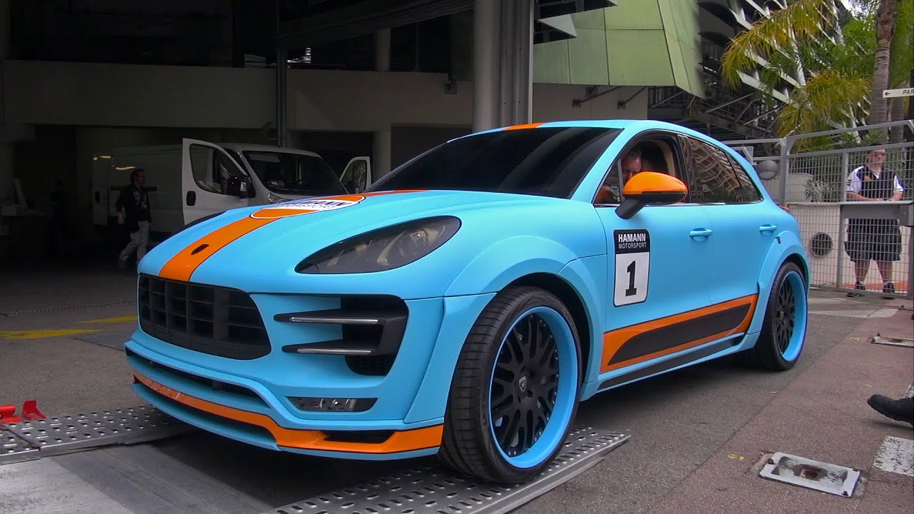 Porsche Macan Tuned by Hamann Gets Sports Gulf Racing Livery ...