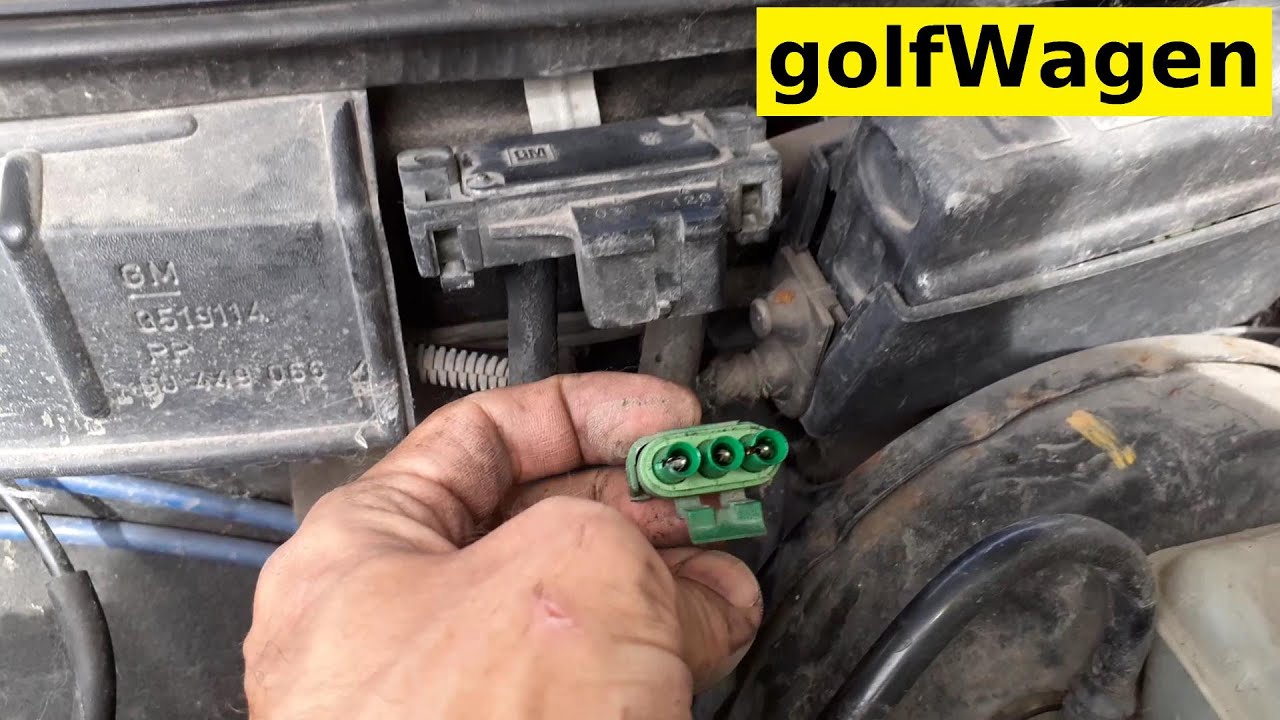 OPEL Astra F MAP sensor replacement