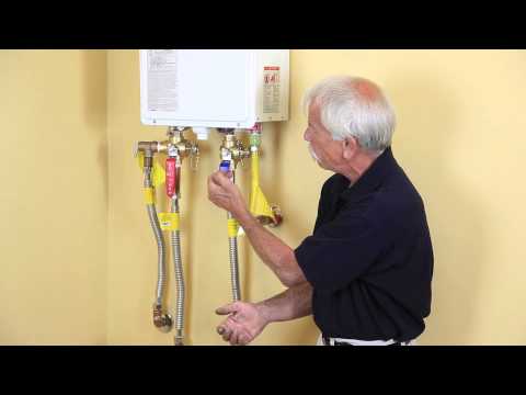 Tankless Water Heater Valve Kit