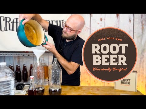 How to make old fashioned & natural root beer from scratch