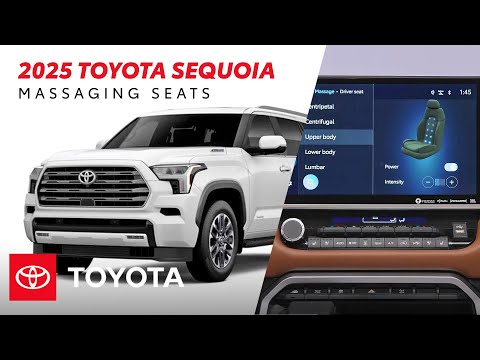 Mastering the 2025 Toyota Sequoia's Massaging Seats: A Detailed Guide | Toyota Drive-Off Essentials