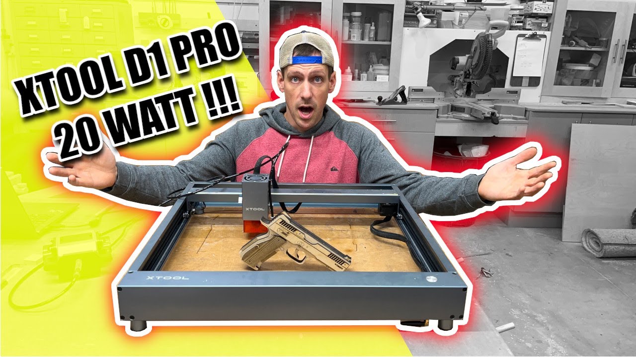 Xtool D1 Pro 20 Watt Laser!!