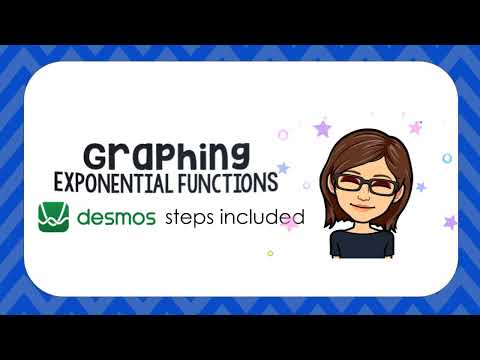 Graphing Exponential Functions | Desmos Steps Included