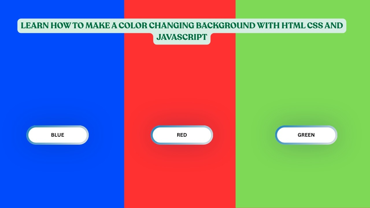  javascript tutorial change background color #javascript #colors #html #website #learn #tutorial 