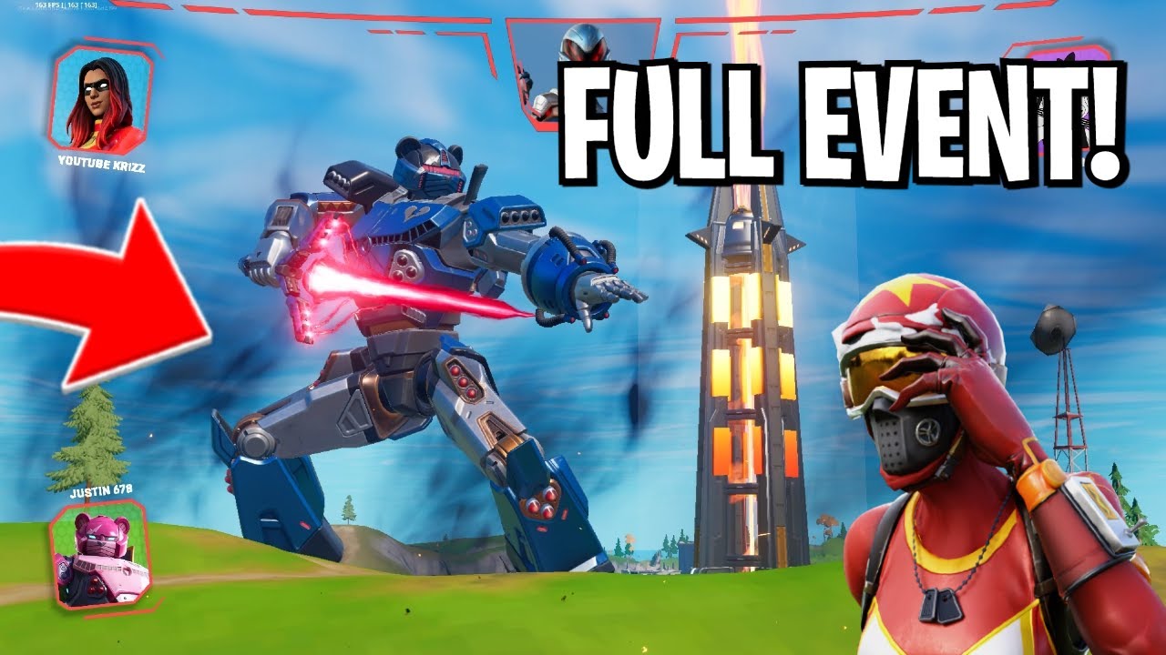 Fortnite *The Collider* Full Live Event 1440p 60 Fps (Full Event, No Talking)