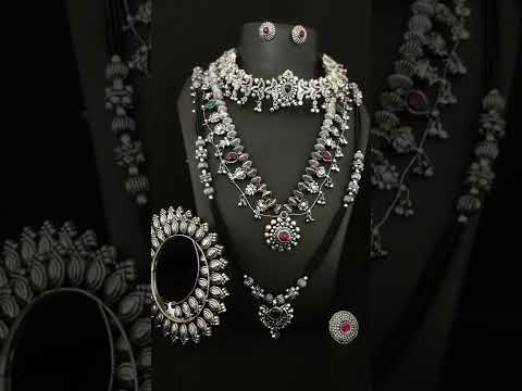 Kolhapuri saaj traditional oxide jewelry #shorts