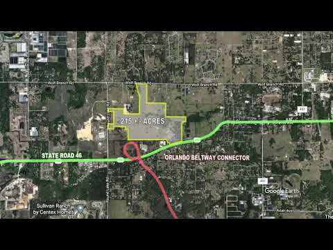 Wekiva Parkway Development Land for Sale - 215 acres Lake County, Florida