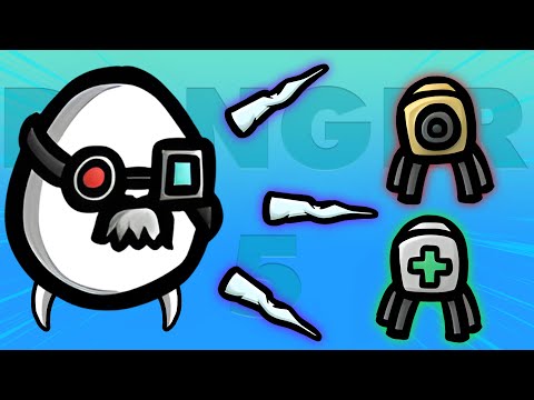Elemental Damage makes Technomage's turrets STRONGER | Brotato Abyssal Terrors