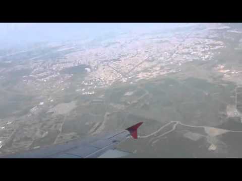 Flight OS 830 Austrian Airlines (over Erbil city ,Kurdistan )