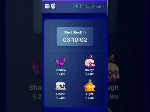 Blox Fruits Today Stock W OR L #shorts #viral #bloxfruits