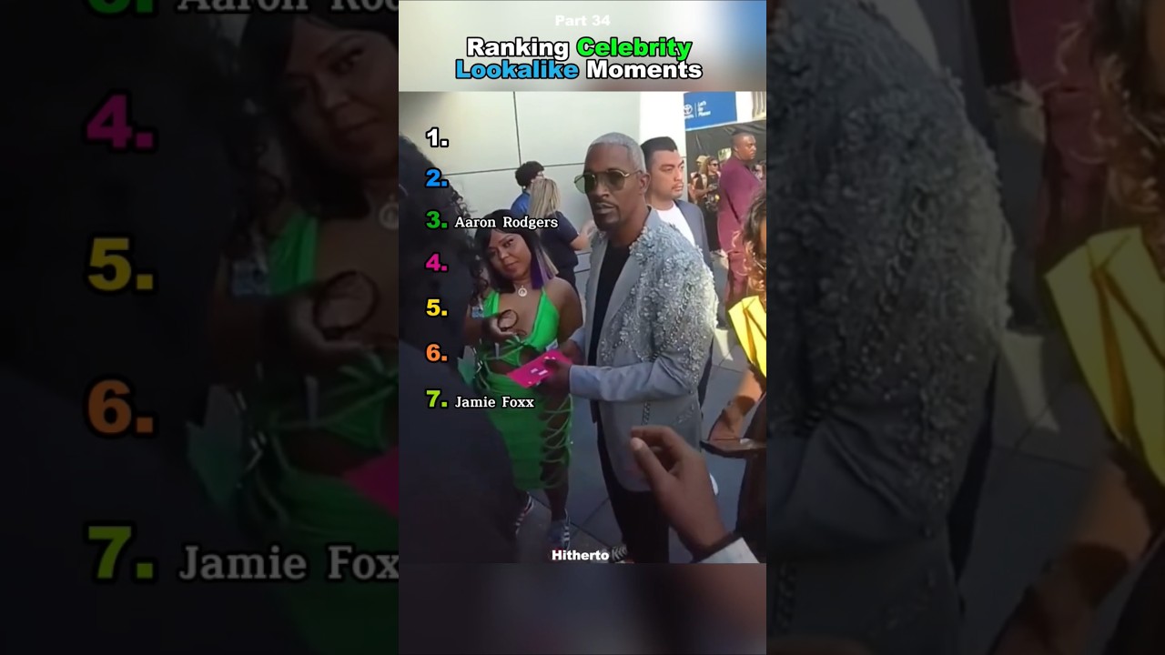 Celebrity Lookalike 😆 Part 34 #ranking #celebrity #tiktok