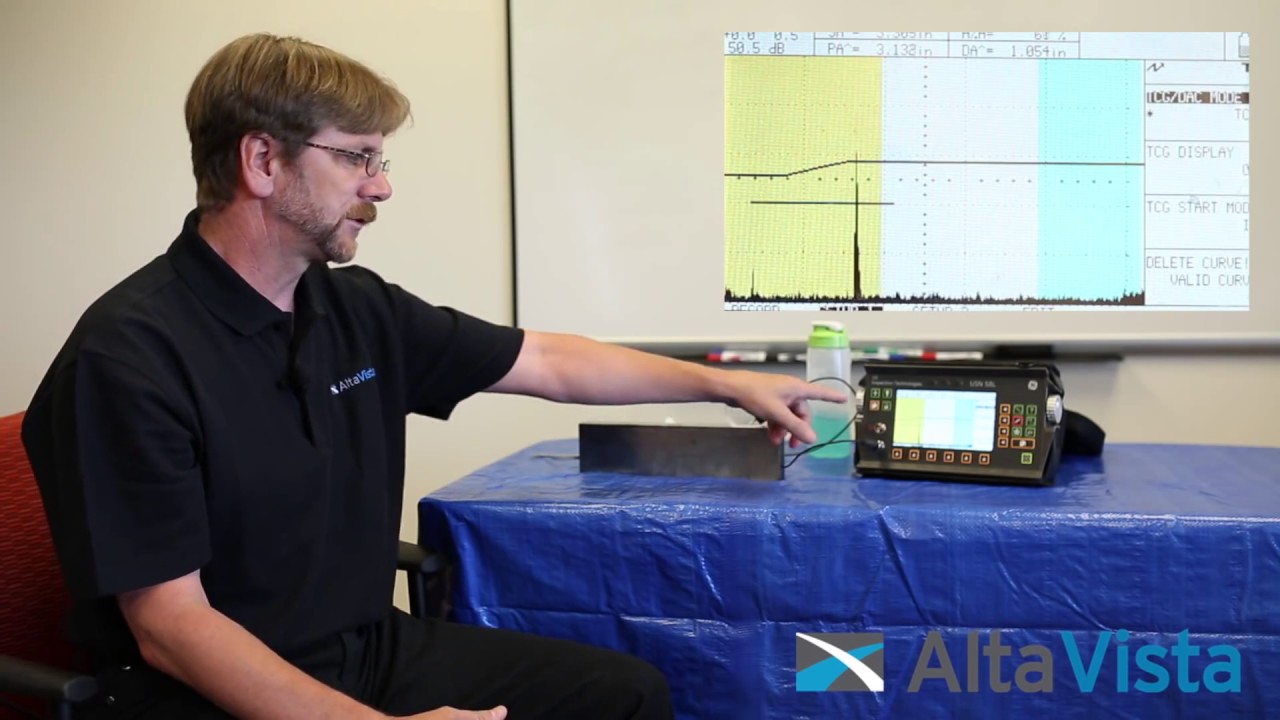 UT Calibration DAC Curve - AltaVista