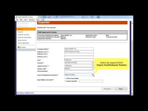 Submit a 9060-6 Application