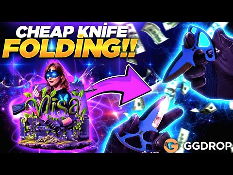 CHEAP KNIFE FOLDING ?? | GGDROP CASE OPENİNG | GGDROP PROMO CODE 2025