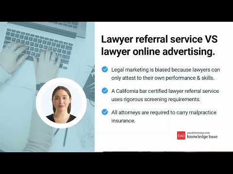 How to find the best lawyers in California using a certified lawyer referral service