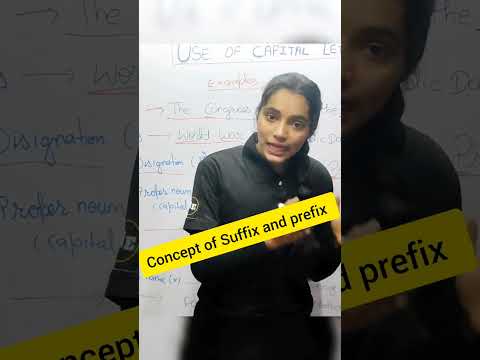 Concept of Suffix and prefix in simple language 💯💯 #youtubeshorts #suffix #prefix @Nehaeknnar
