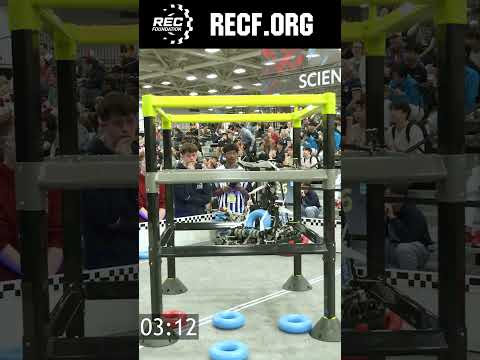 229V Mic'd Up Level 3 Climb and High Stake #vexrobotics