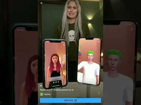 Who's running the marketing department at Replika AI?