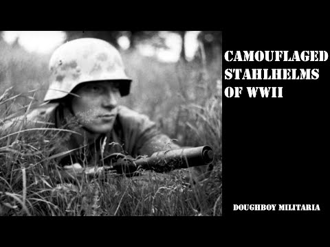 Camouflaged Stahlhelms of WWII (part 1)