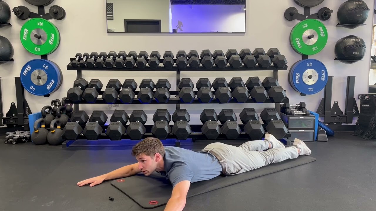 Prone spinal decompression and breathing