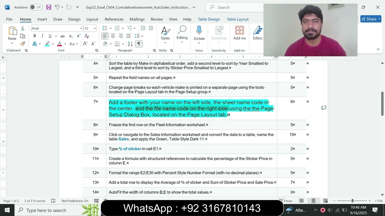 Exp22_Excel_Ch04_CumulativeAssessment_AutoSales | Excel Chapter 4 Cumulative Assessment - Rockville